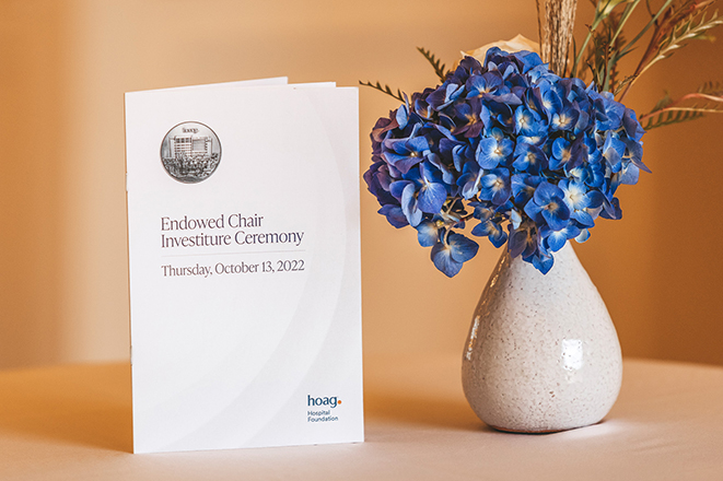 Endowed Chairs at Hoag
